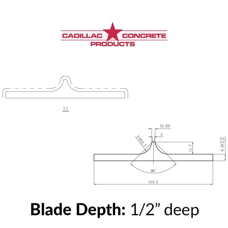 Aluminum Pole Cutter - 4.5" Wide - Cadillac Concrete